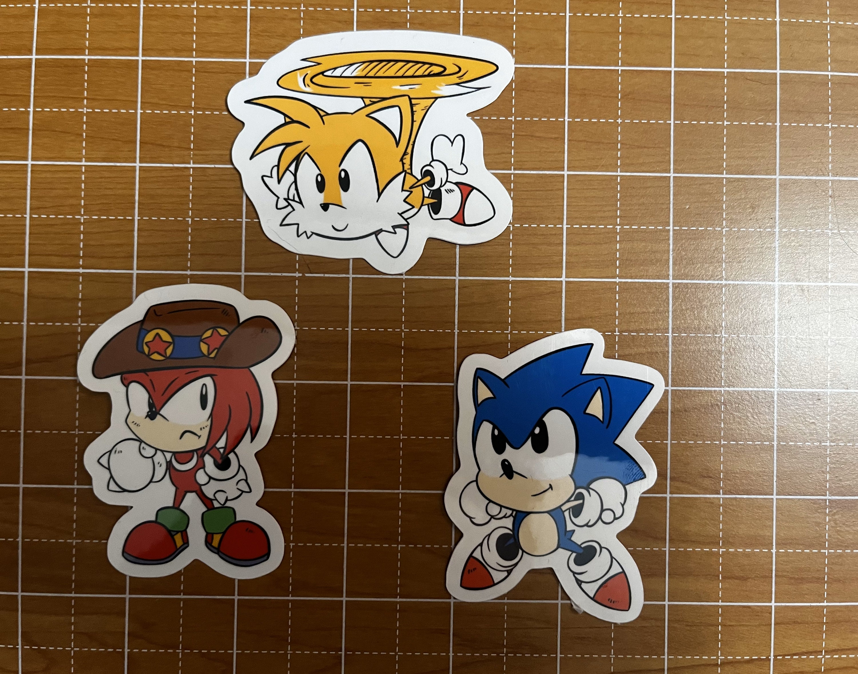 Sonic the Hedgehog Sticker Set - Etsy