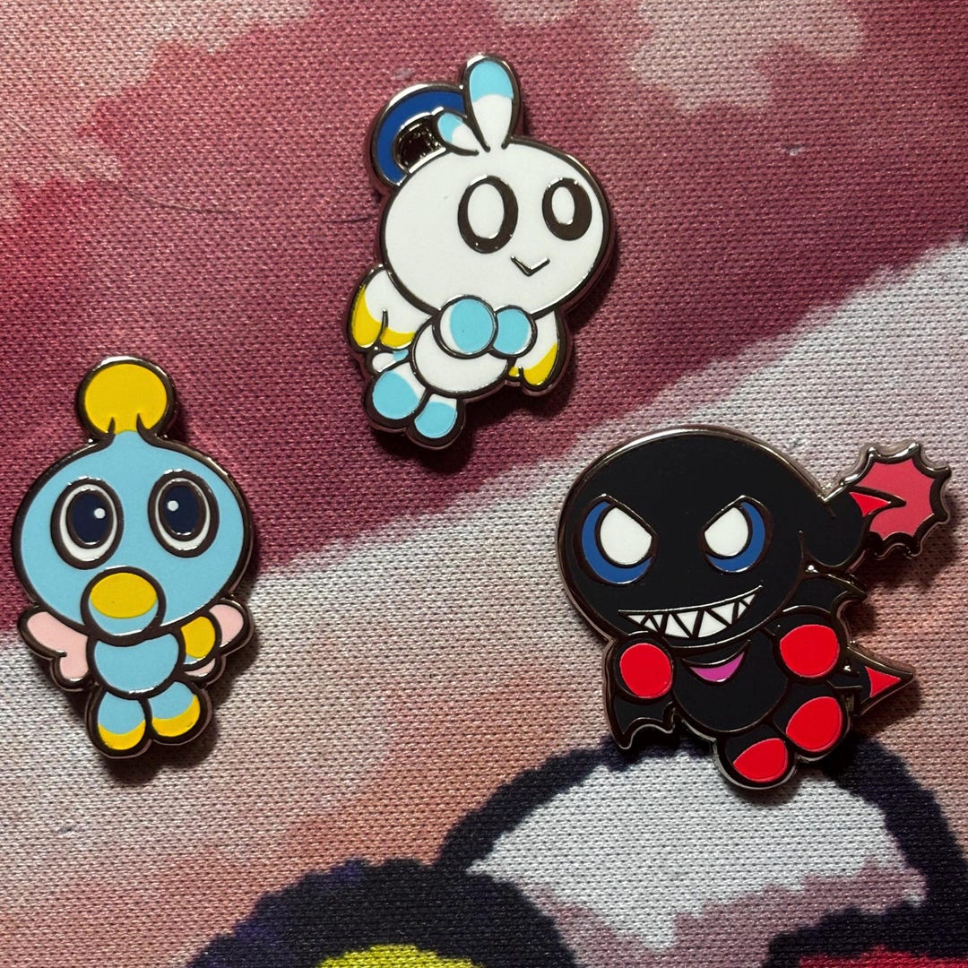 Sonic Chao Enamel Pin Set - Etsy