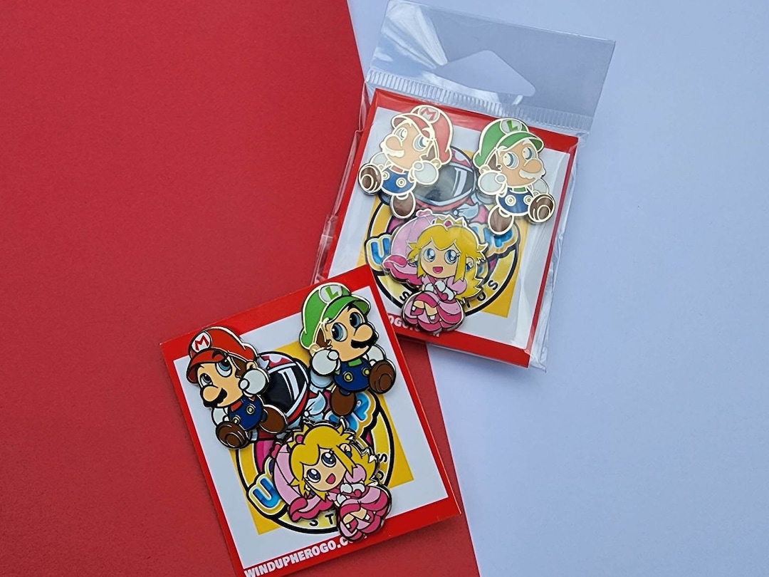 Super Mario Pin Set - Etsy