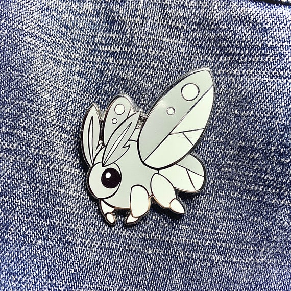 Moth Enamel Pin | Etsy