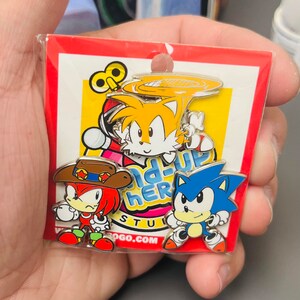 Sonic The Hedgehog Enamel Pin Set Etsy