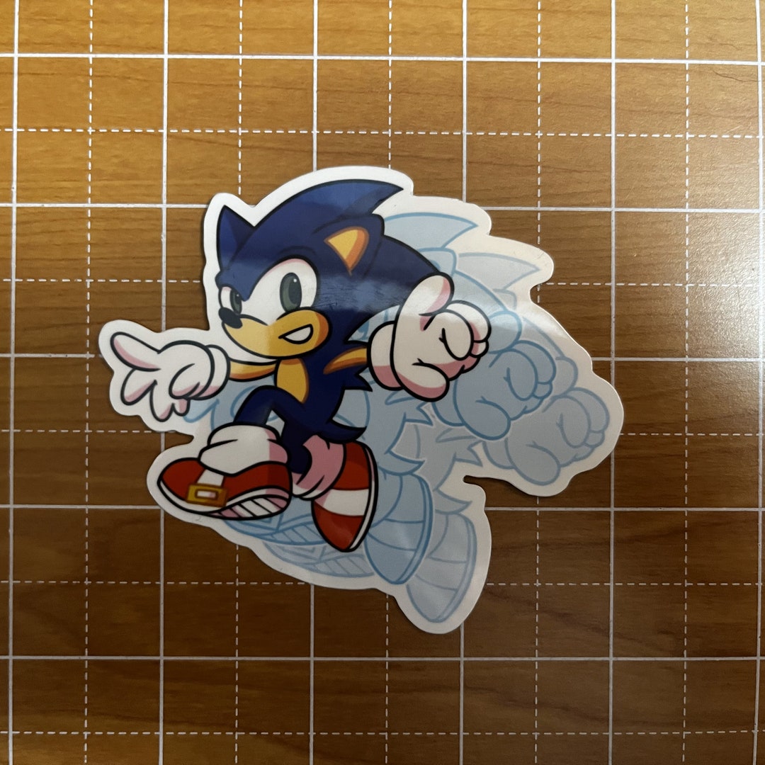 Sonic Adventure Sticker - Etsy