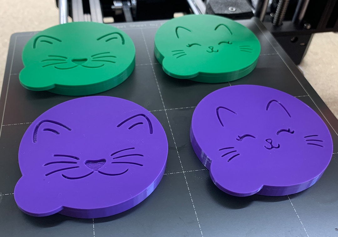 Cat Face Cat Food Lid, 3D Printed - Etsy
