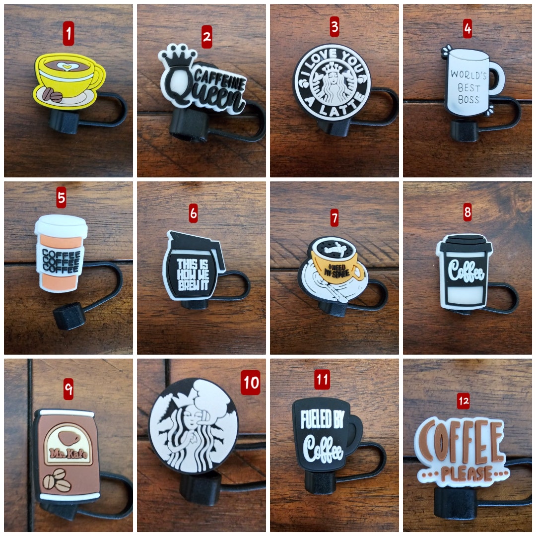 Straw Cover, Toppers. These Fit the 10mm Straws. - Etsy