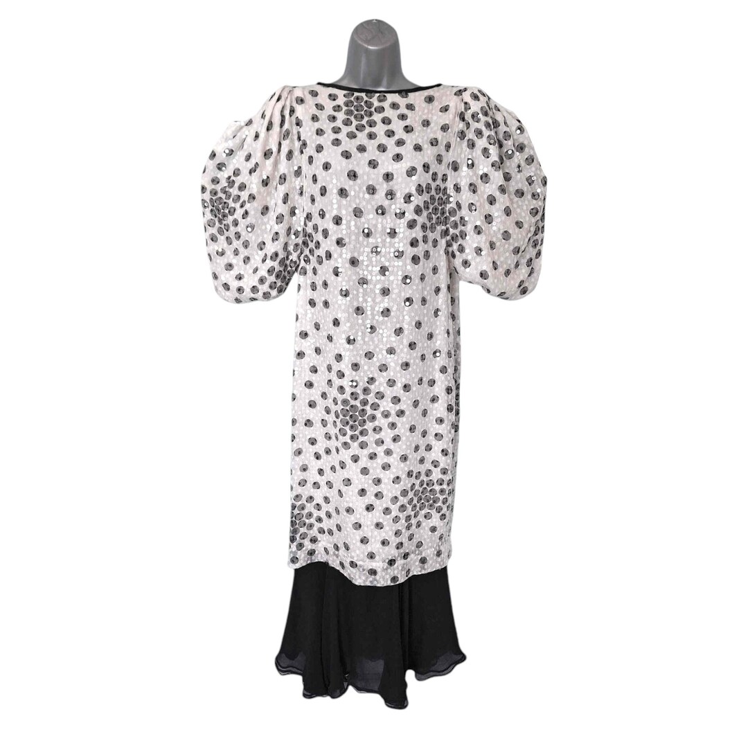 JACQUES AZAGURY 1980s Gown Maxi Dress, Rare Vintage Off-white/ivory ...