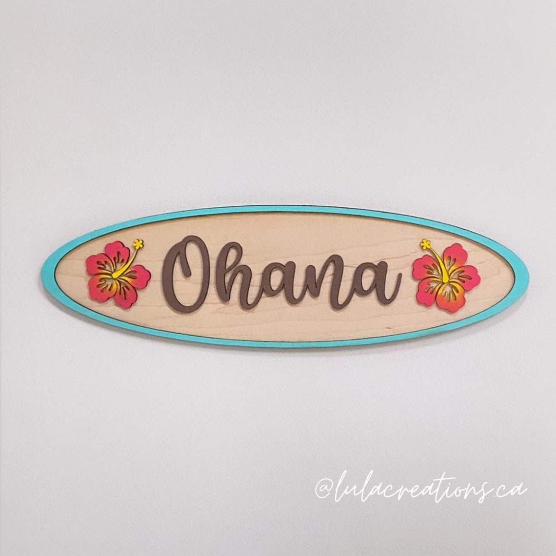 Ohana Wooden Sign | Etsy