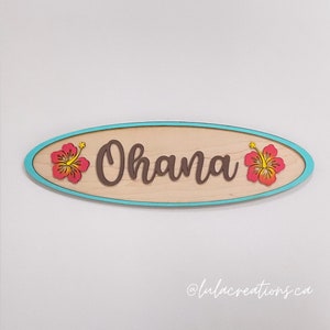Ohana Wooden Sign - Etsy