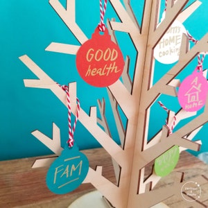 Holiday Gratitude Tree, Gratitude Game, Christmas Family Activity Kit ...