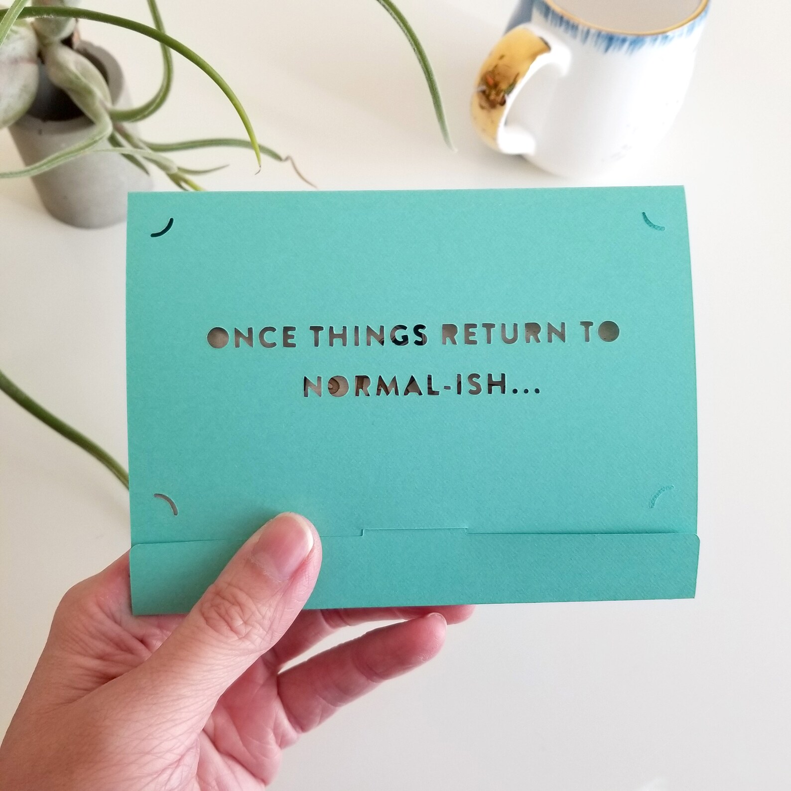 Dinner Voucher Covid Card Quarantine IOU let's | Etsy