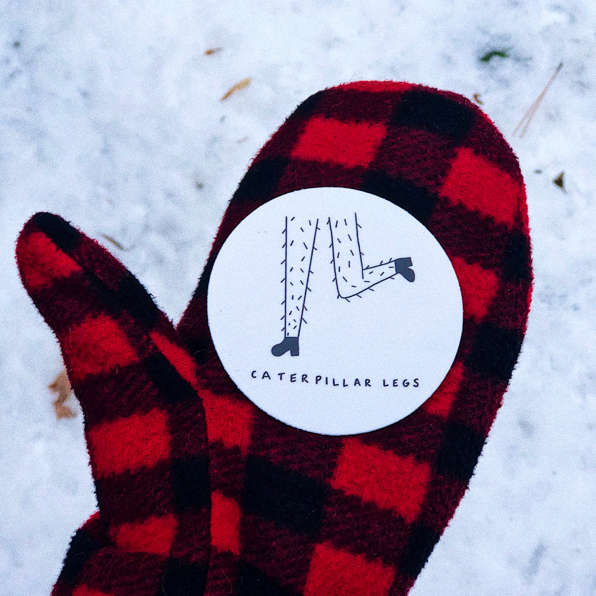 Caterpillar Legs Sticker Hairy Legs Sticker Vinyl Sticker | Etsy