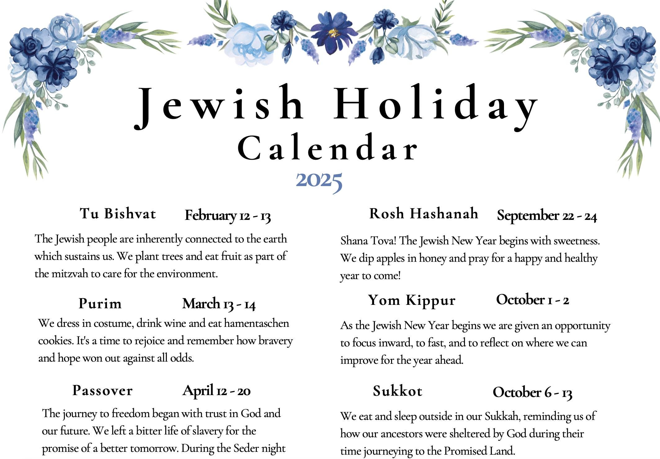 2014 Calendar With Jewish Holidays 5785 Holidays, 2024 2025,jewish