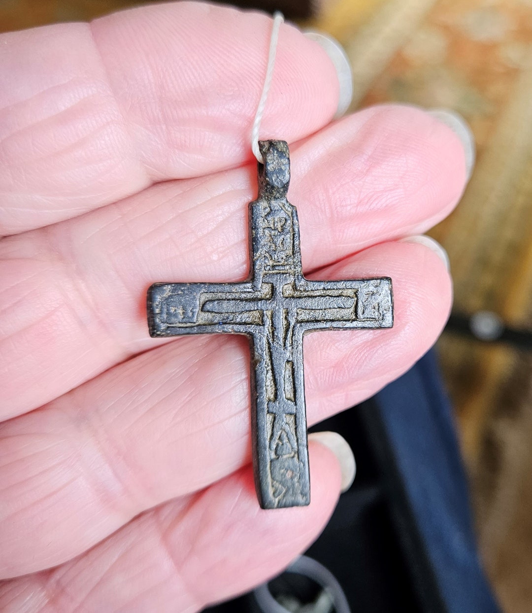 Ancient Bronze Cross 15th Century 14th Century - Etsy