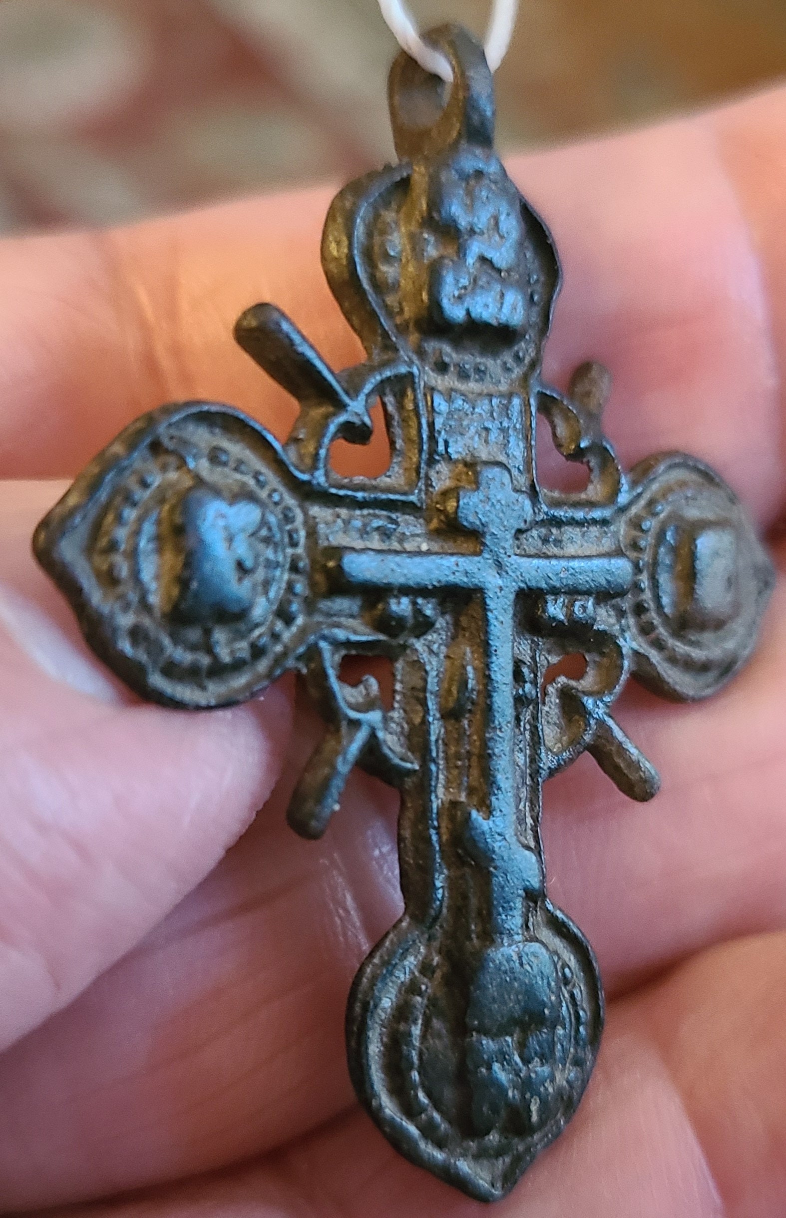 Ancient Bronze Cross 15th Century - Etsy