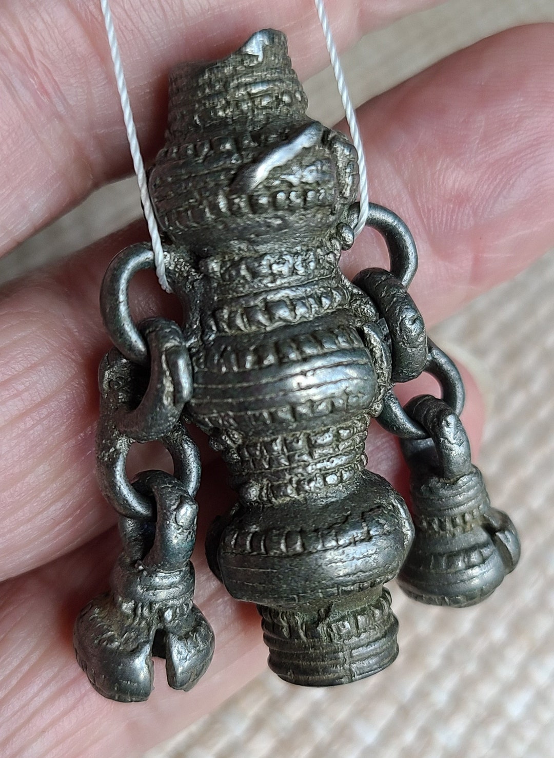 Ancient White Bronze Viking Tinkling Bead 9th Century Finno-ugric - Etsy