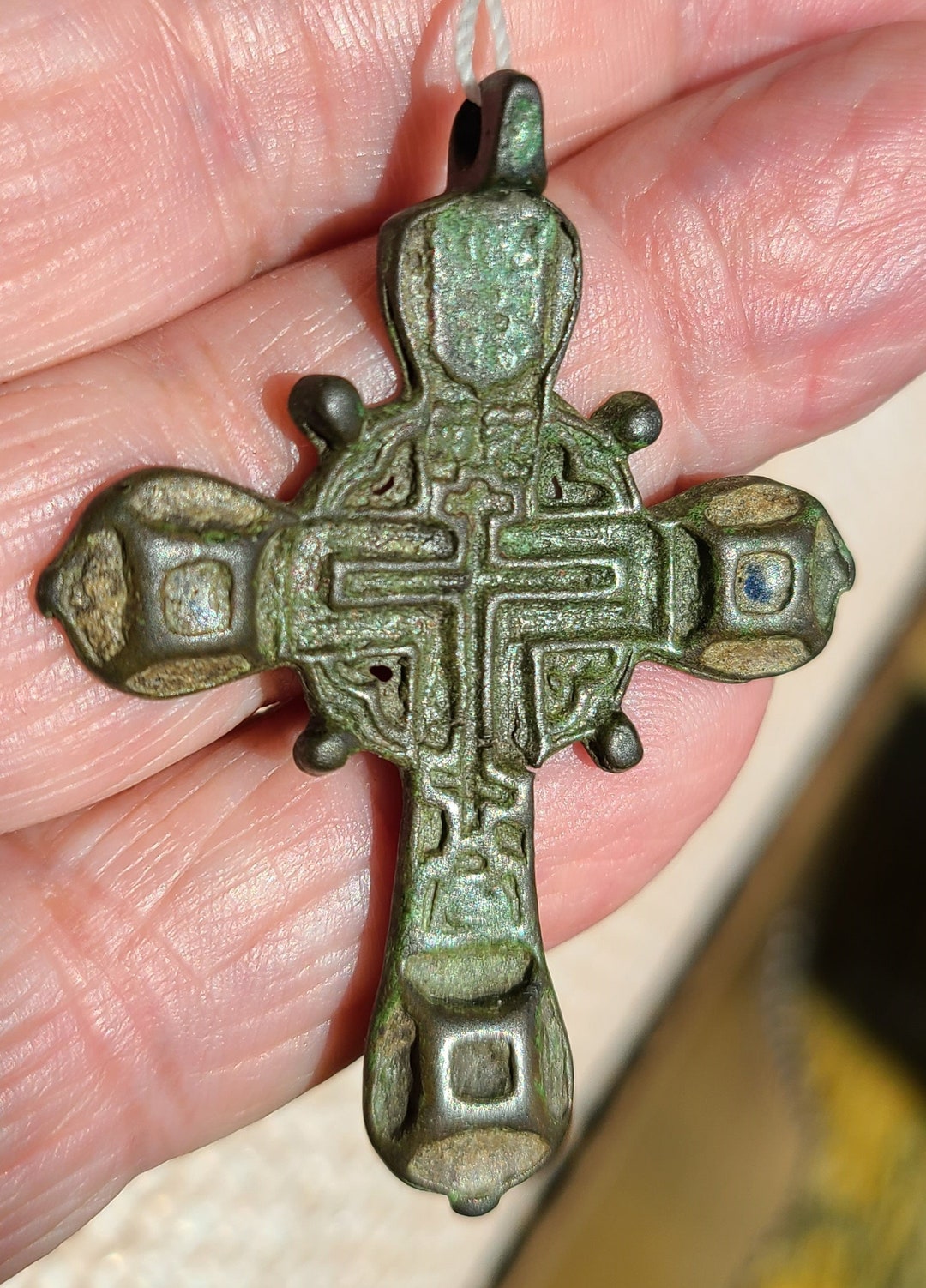 Ancient Bronze Cross 15th Century - Etsy