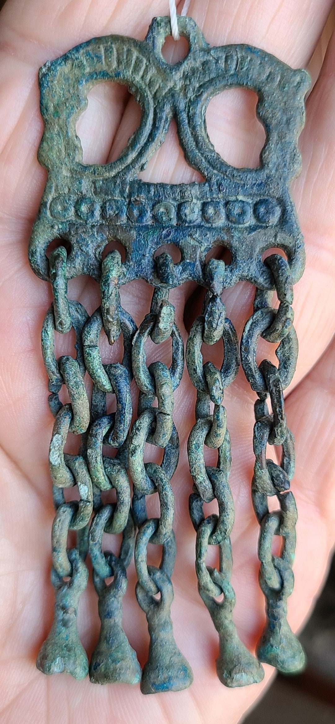 Ancient Bronze Viking Tinkling Pendant Finno-ugric 9th Century - Etsy