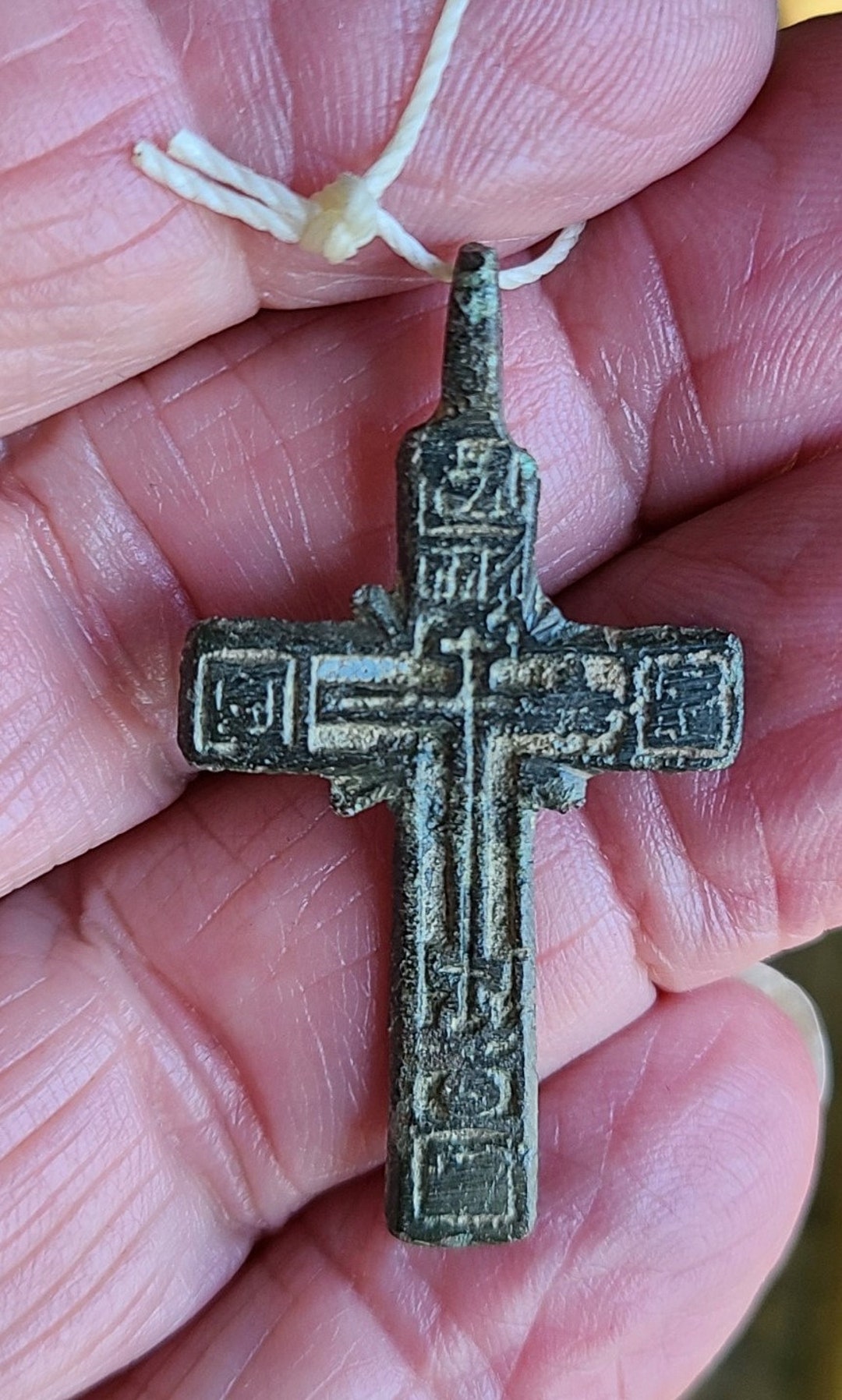 Ancient Bronze Cross 16th Century - Etsy