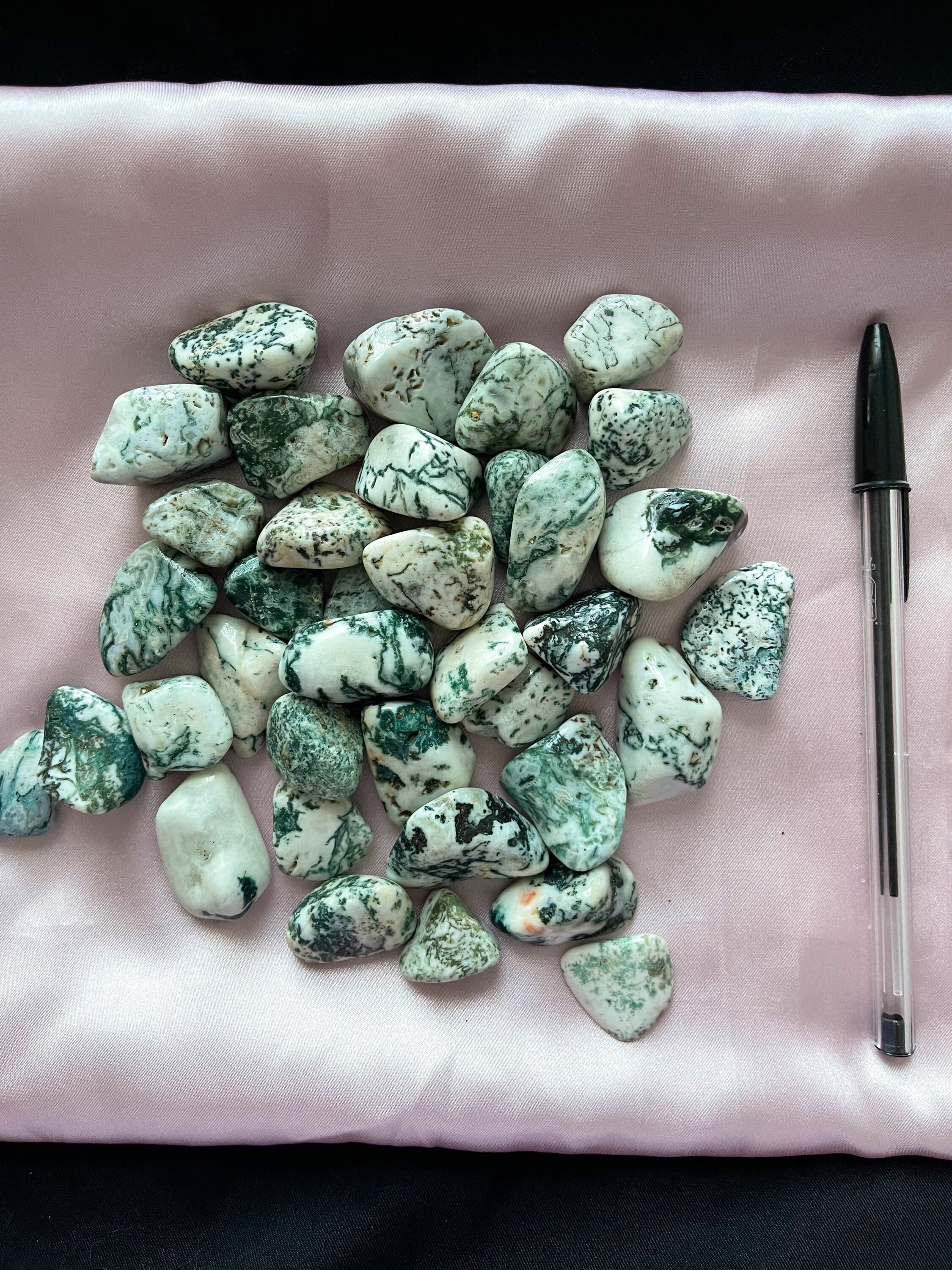 Tumbled Tree Agate - Etsy