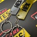 4D NUMBER PLATE KEYRING Lambo /hex Style - Etsy UK