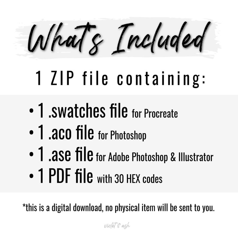 Cashmere Procreate Palette Color Chart Neutral Procreate - Etsy