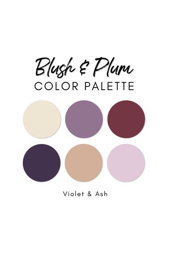 Plum Colour Chart