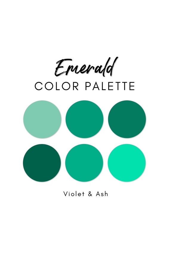 Emerald Color Chart