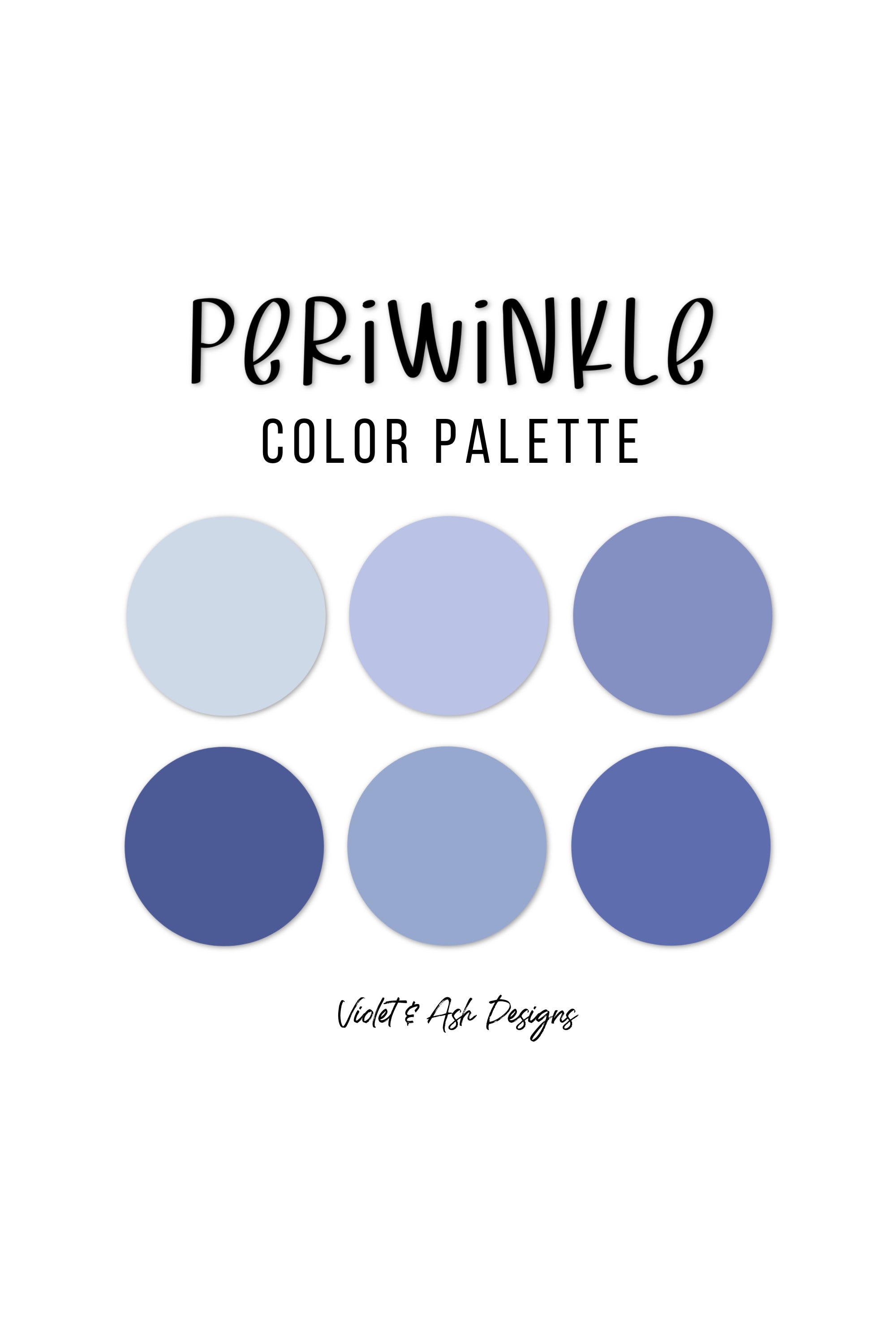 Periwinkle Color Palette Periwinkle Color Combinations, HEX Code