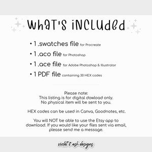 Blush and Beige Procreate Palette - Color Chart | iPad Procreate ...