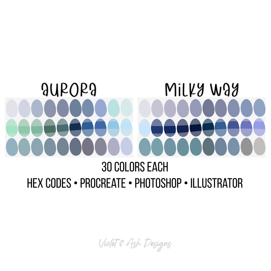 Big Sky Procreate Palette Bundle Procreate Color Palette Procreate ...