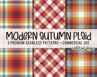Tartan Seamless File, Autumn Pattern, Scrapbook Paper, Plaid Pattern ...