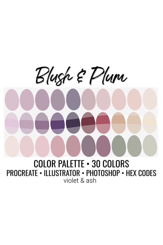 Plum Colour Chart