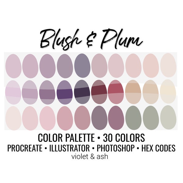Plum Blush - Etsy