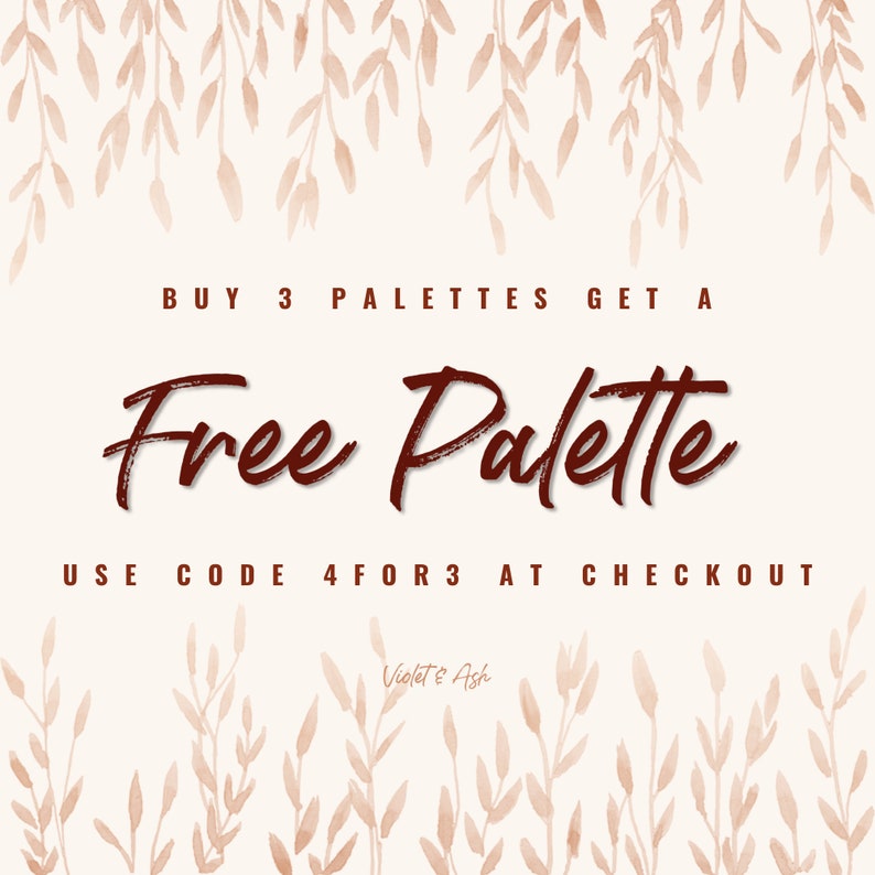 Harvest Procreate Palette Color Chart Photoshop Ipad - Etsy