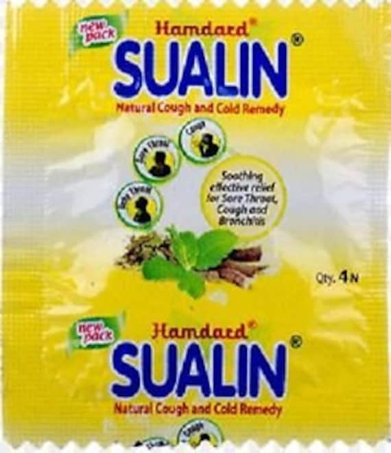 Hamdard Sualin natural cold and cough remedy 60 Tablets | Etsy