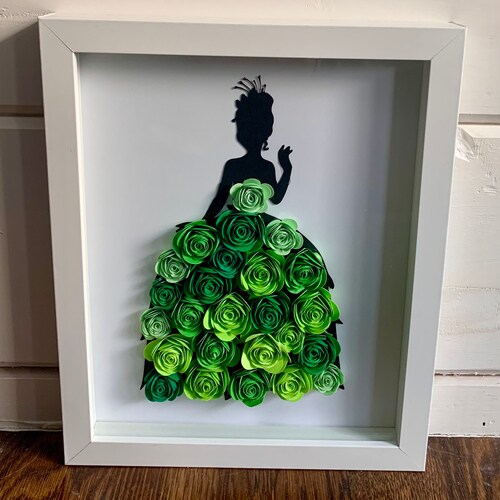 Princess and the Frog Inspired 3D Lighted Shadow Box - Etsy