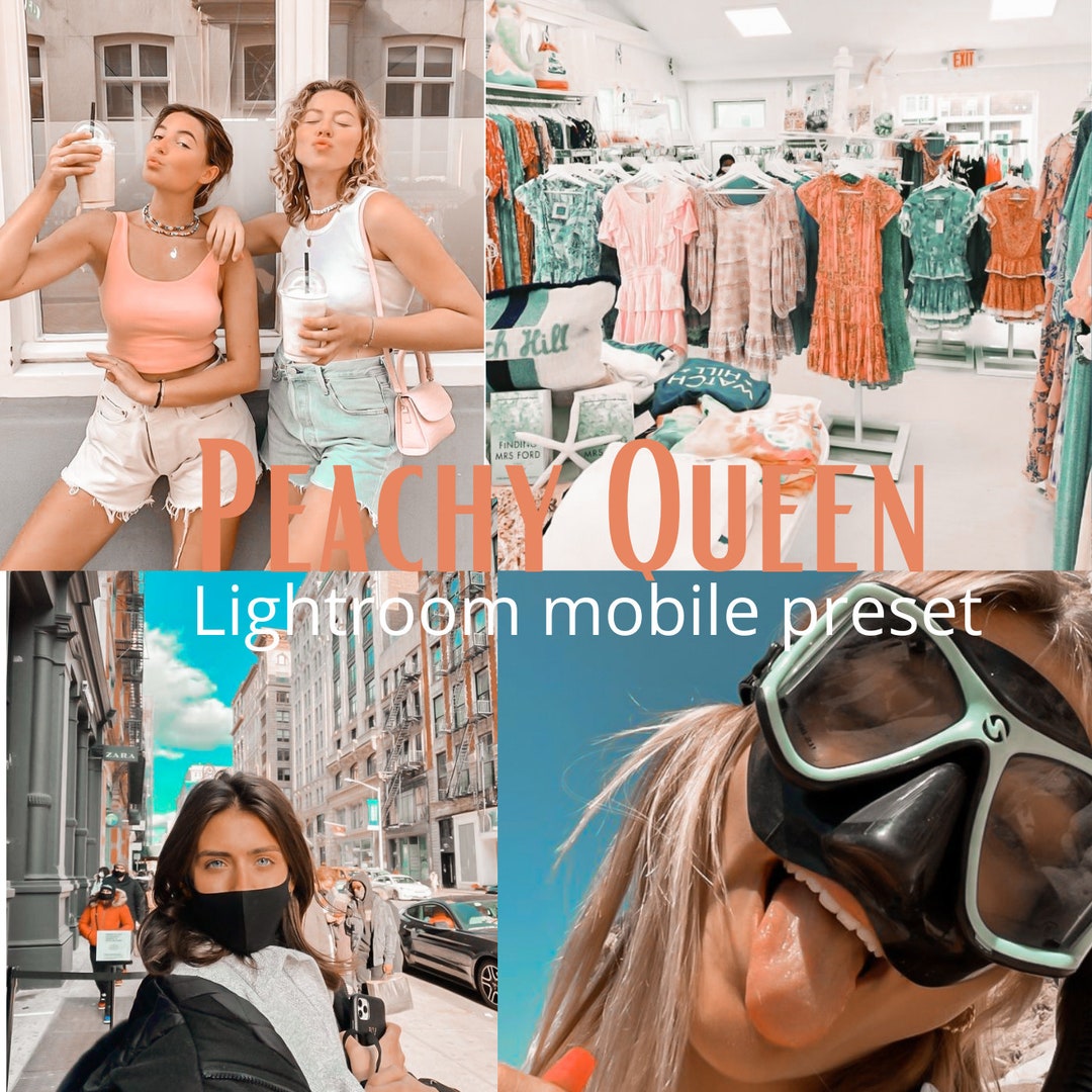 Peachy Queen Preset - Etsy
