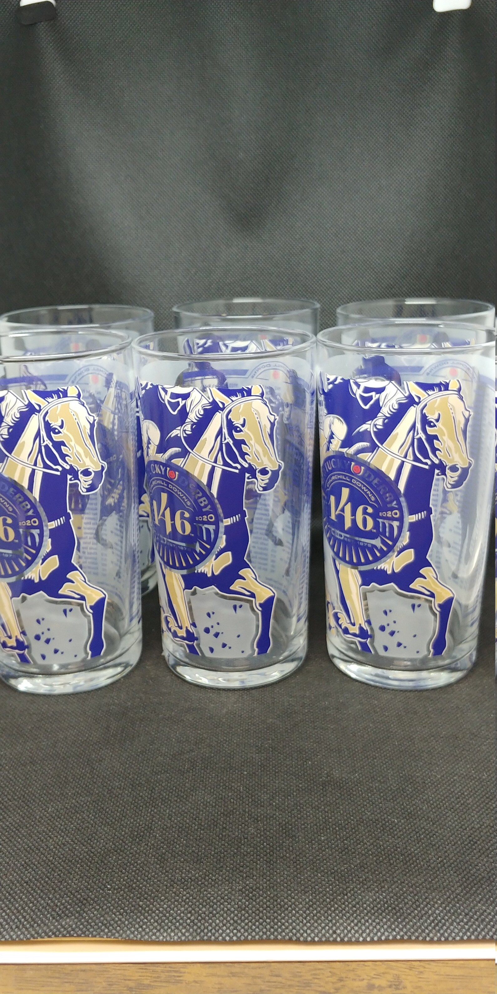 2020 Kentucky Derby Glass Derby 146 6 Pack - Etsy
