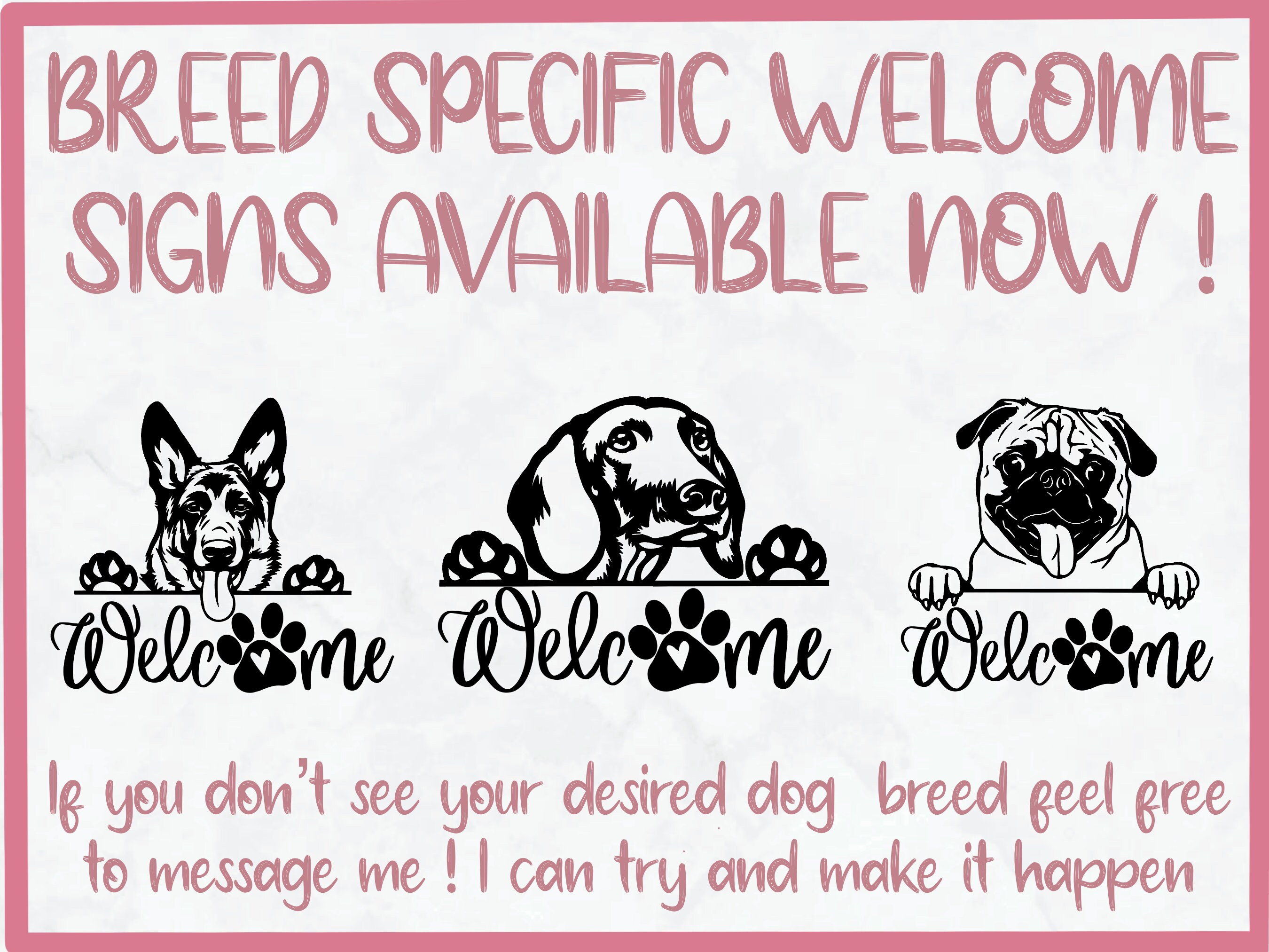 Welcome Sign SVG welcome svg dog svg round wood sign SVG | Etsy
