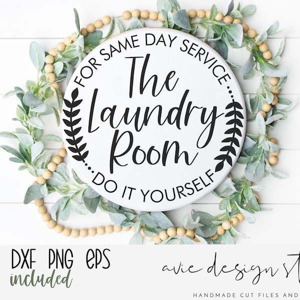 Laundry Room Decor Svg - Etsy