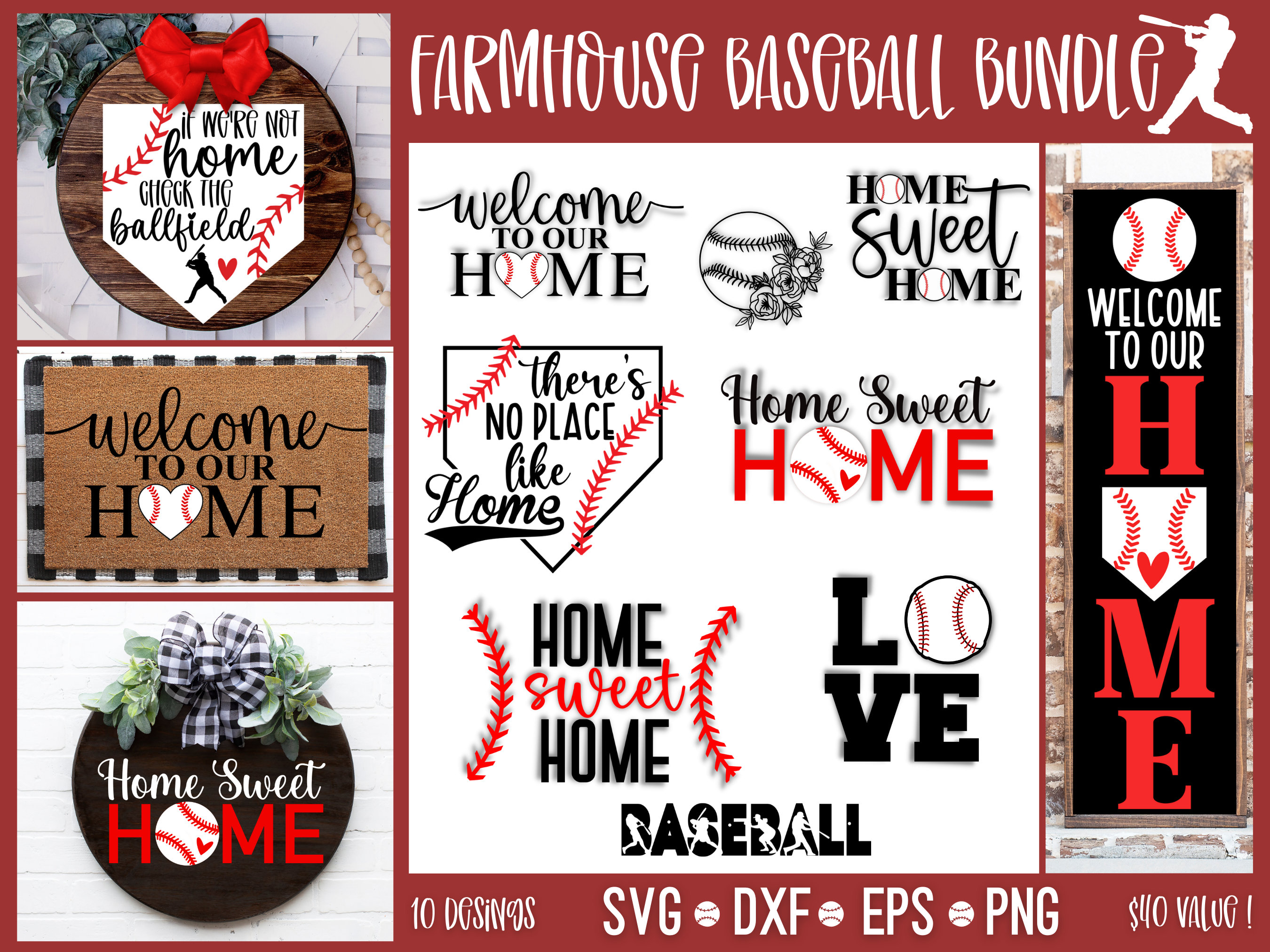 Baseball Svg Bundle Baseball Svg Farmhouse Svg Bundle - Etsy Canada