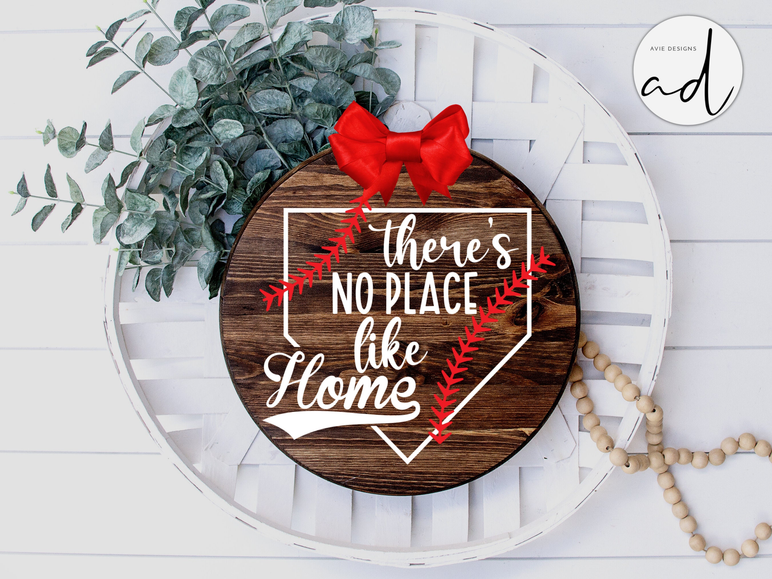 No Place Like Home Svg baseball Sign Svg Baseball Decor Svg | Etsy