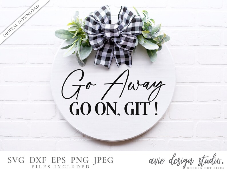 Funny Round Signs SVG Bundle , Round SVG Files, Door Hanger Svg ...