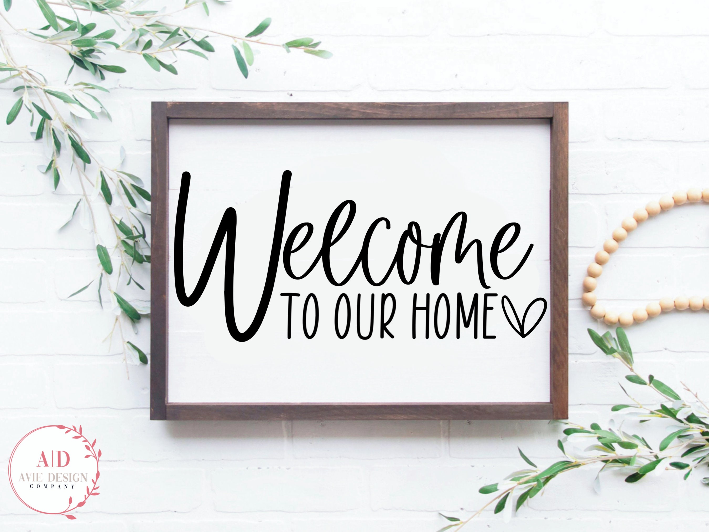 Welkom bij Ons Huis SVG Welkomstbord SVG Boerderij SVG - Etsy Nederland