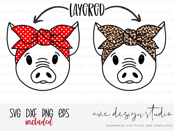 Pig Svg Farm Svg Animal Svg Barn Svg - Etsy