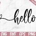Welcome Sign SVG, Welcome Svg, Hello Svg, Round Wood Sign SVG, Door ...
