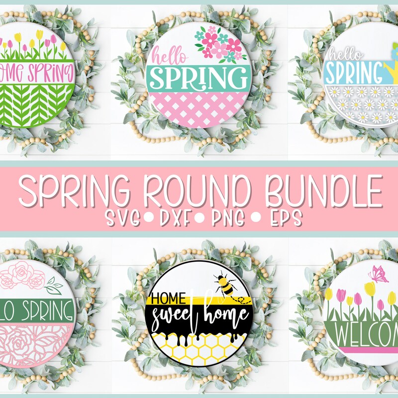 Spring Svg Files - Etsy