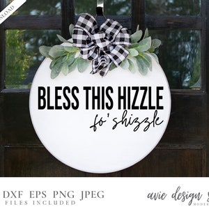 Funny Round Signs SVG Bundle , Round SVG Files, Door Hanger Svg ...