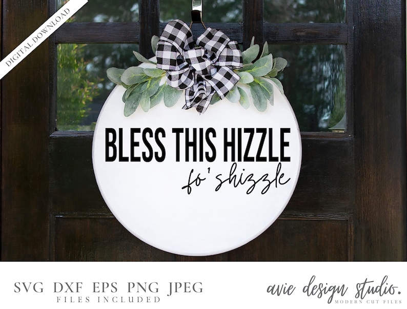 Funny Round Signs SVG Bundle , Round SVG Files, Door Hanger Svg ...