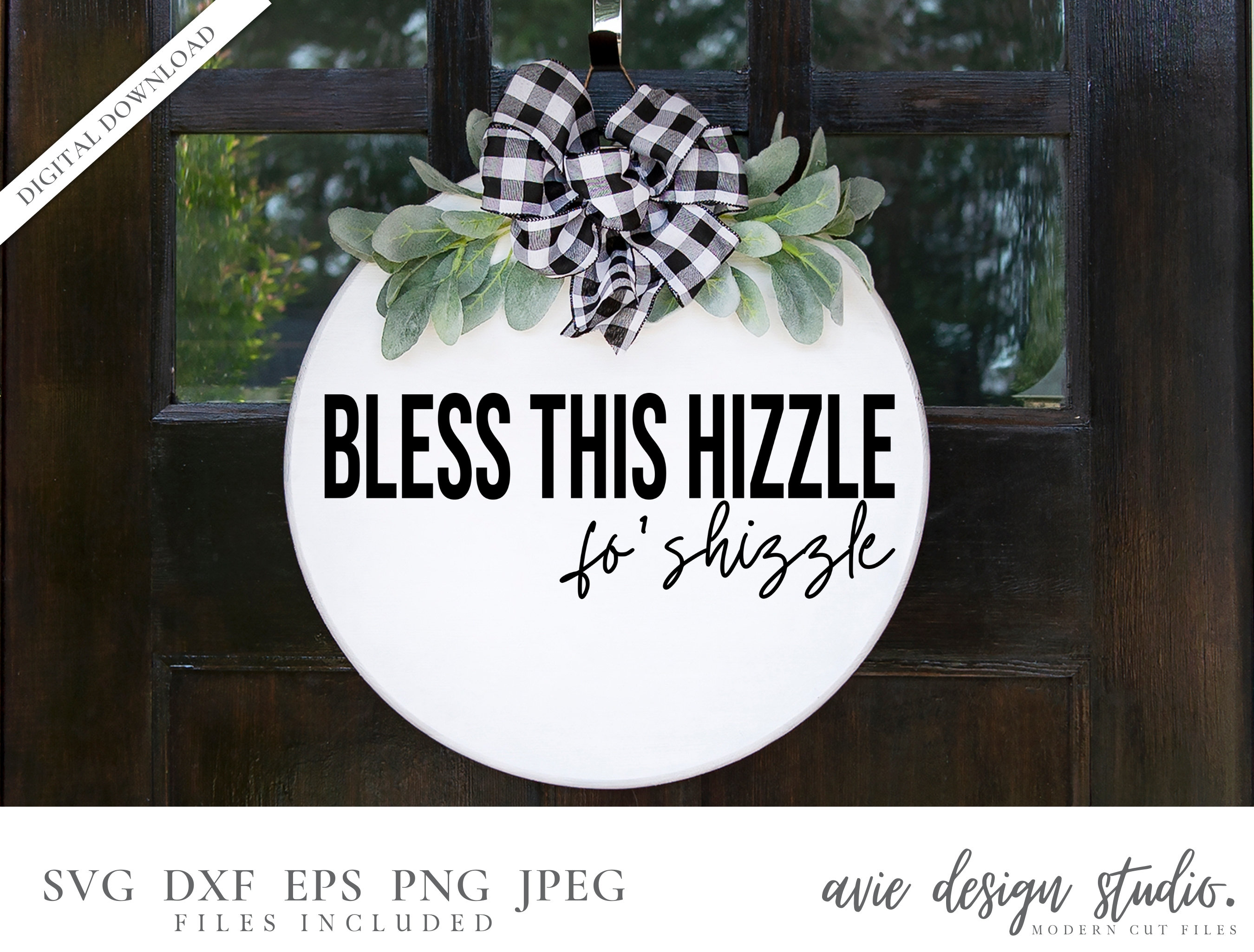 Funny Round Signs SVG Bundle Round SVG Files Door Hanger - Etsy Canada