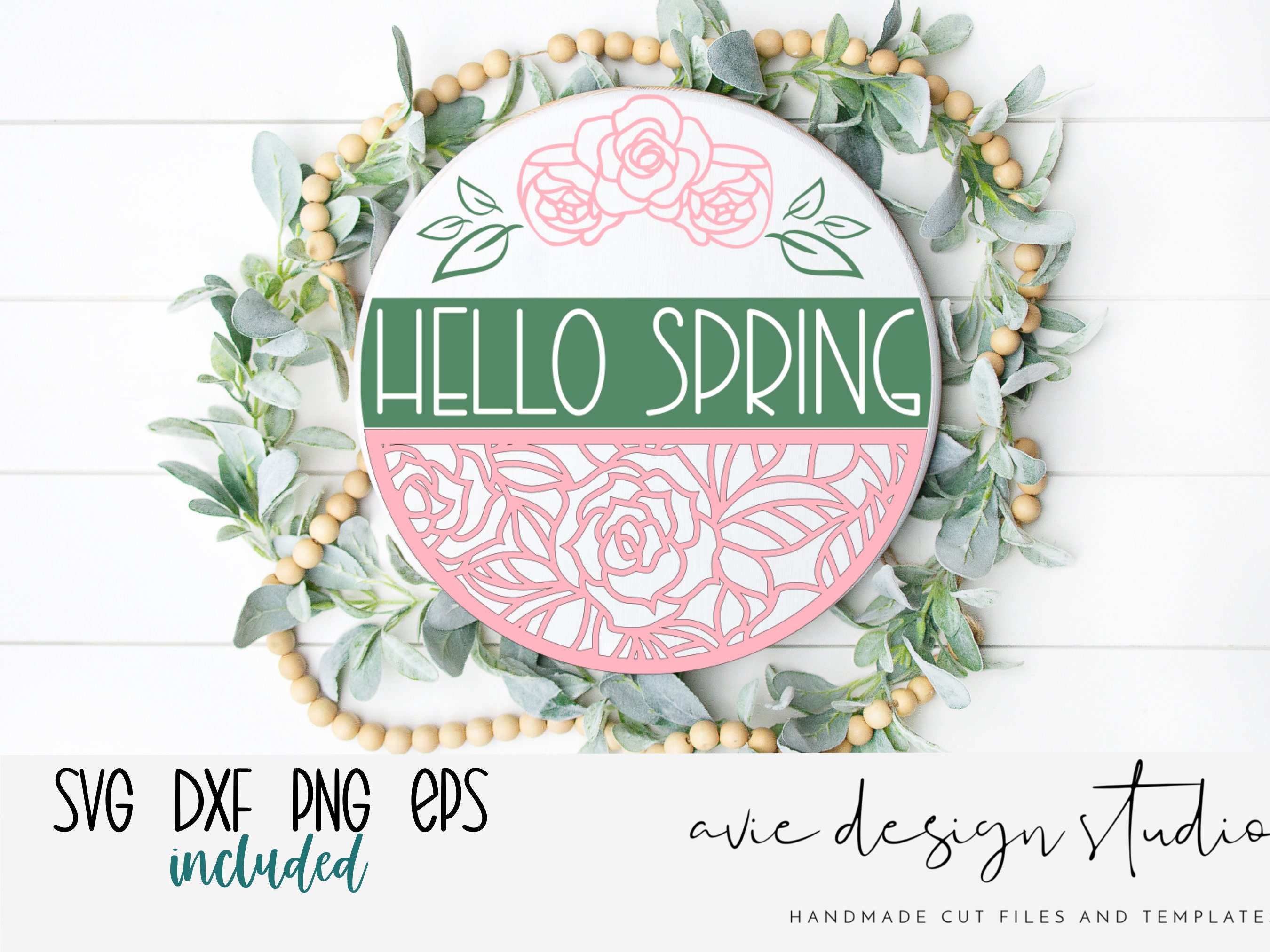 Spring SVG Bundle Hello Spring Svgporch Sign Svg Welcome | Etsy